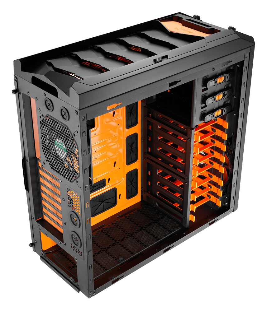 Aerocool X-Predator X3 Evil Black Gaming Case Black Interior 20CM ...