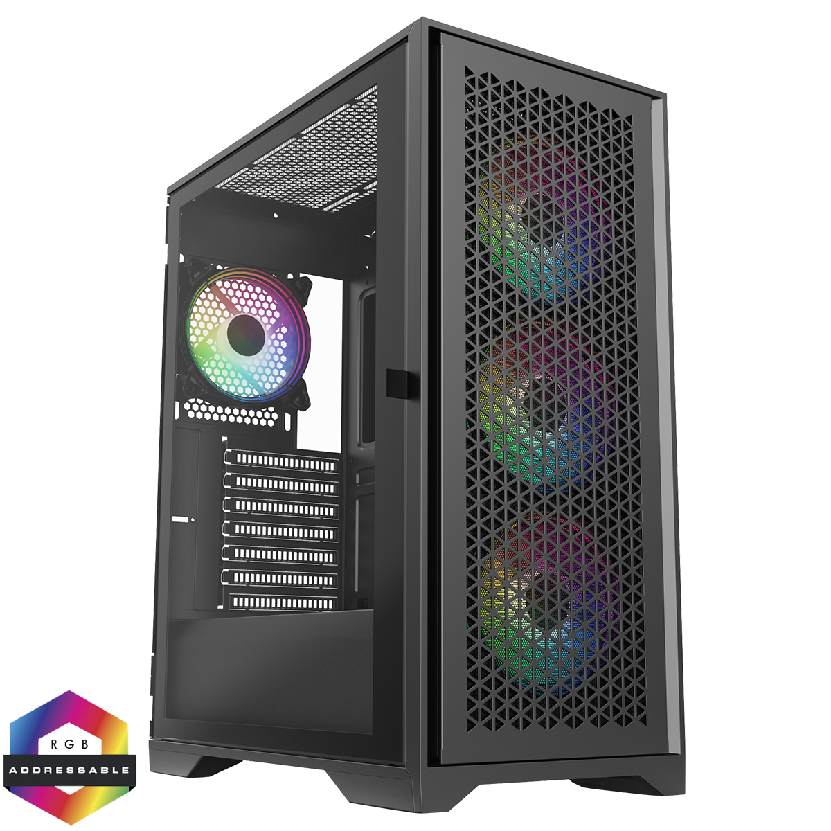 CiT Delta Gaming Case 4 x ARGB Fans MB Sync TG Side Window - Cases ...