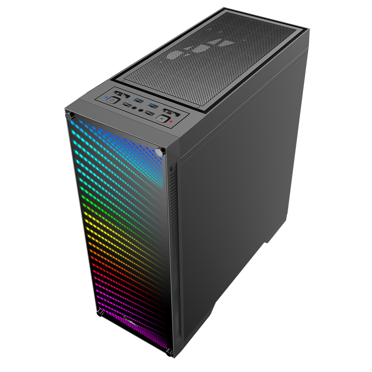 GameMax Abyss ARGB Full Tower TG Front Panel TG Side Panel - Cases ...